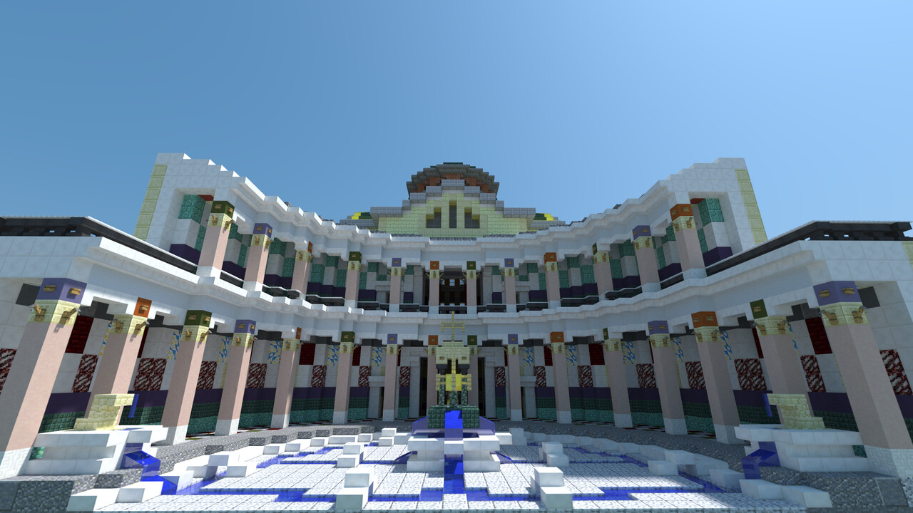 Triconque Palace Constantinople Minecraft Map