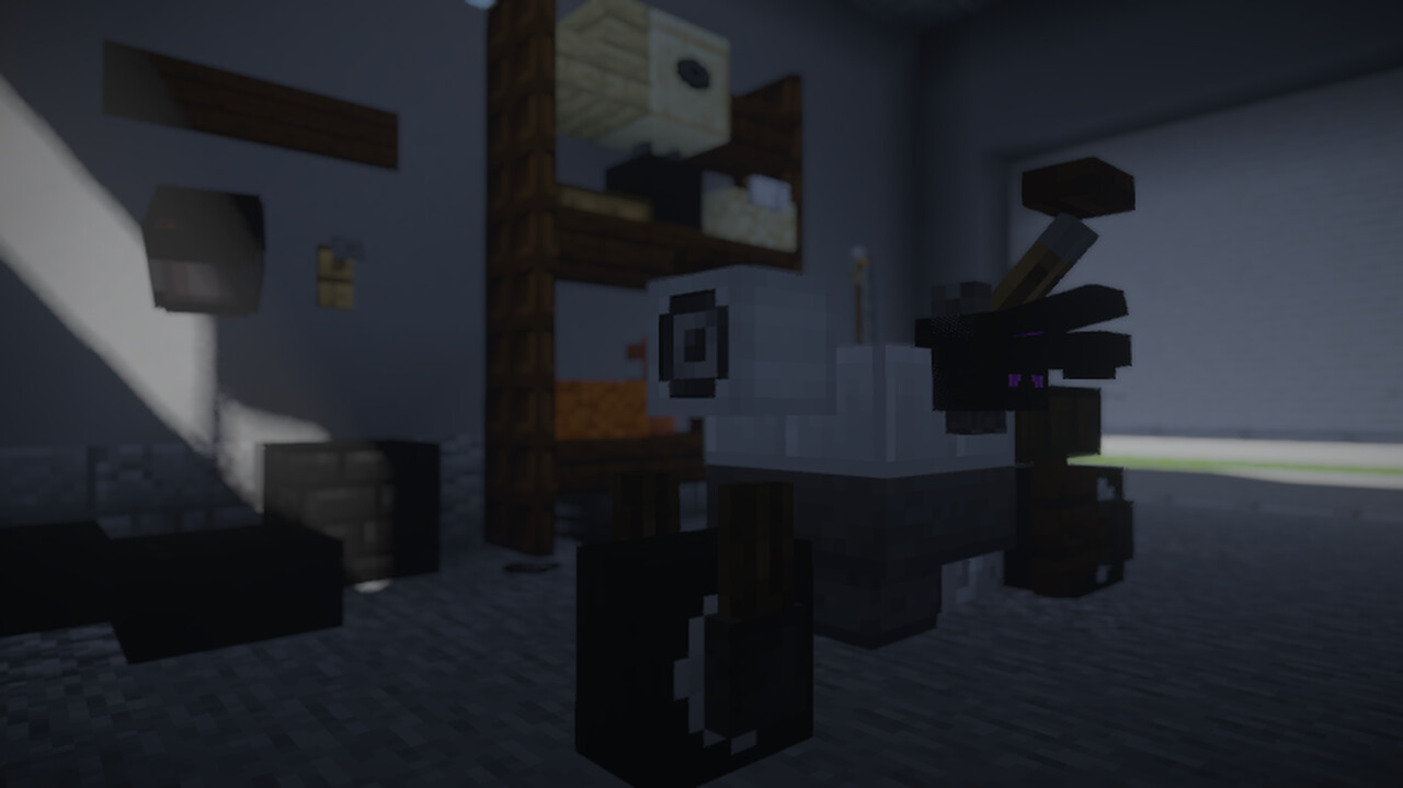 Motorcycle In The Workshop Minecraft Map