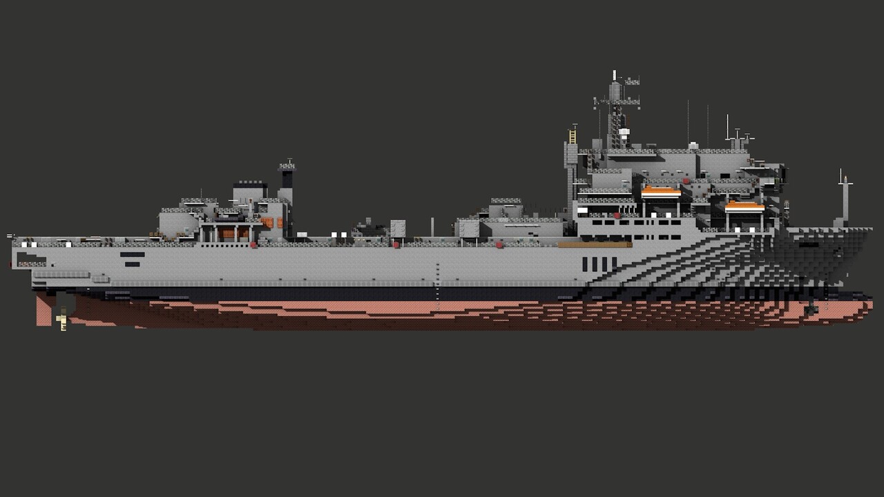 RFA ARGUS A135 1:1 BUILD Minecraft Map