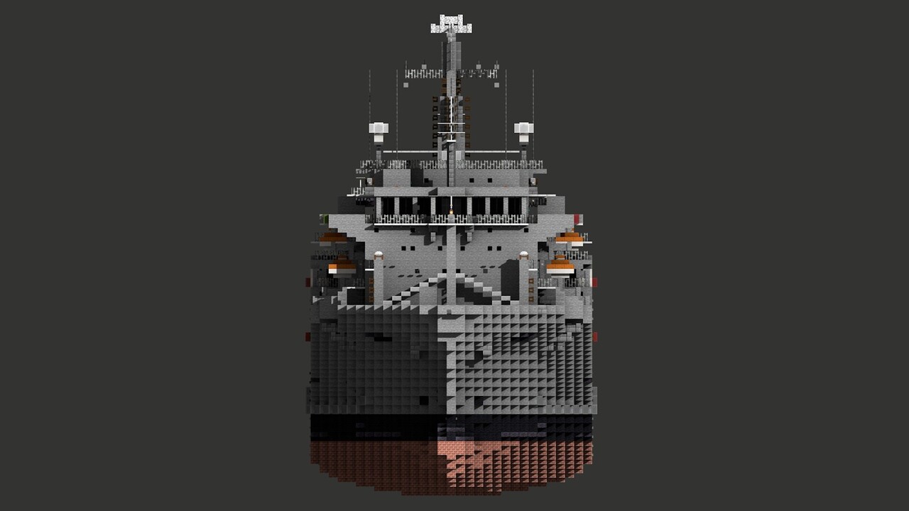 RFA ARGUS A135 1:1 BUILD Minecraft Map