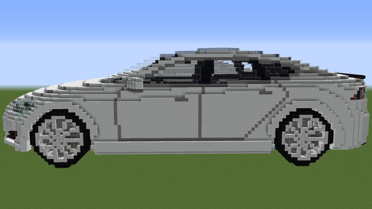 Tesla Model S P100D Minecraft Map