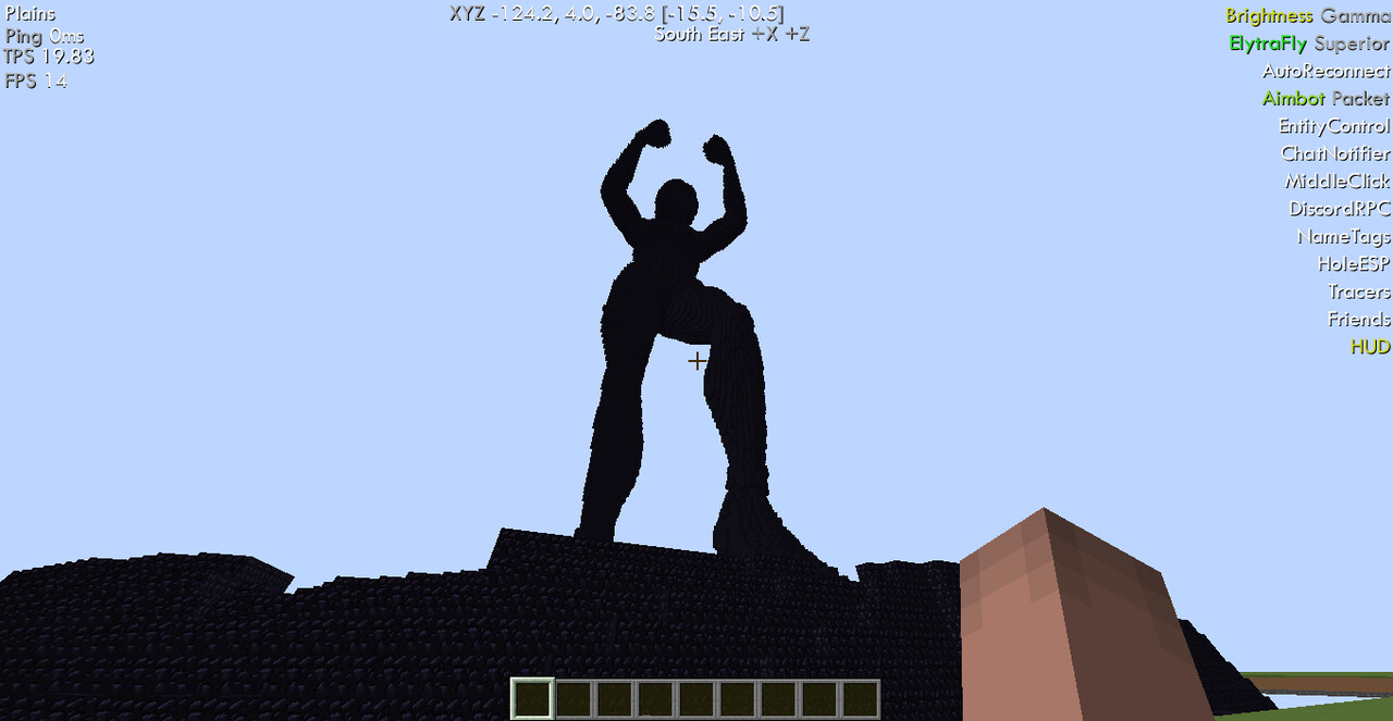 Female Titan from Attack on Titan Minecraft Map