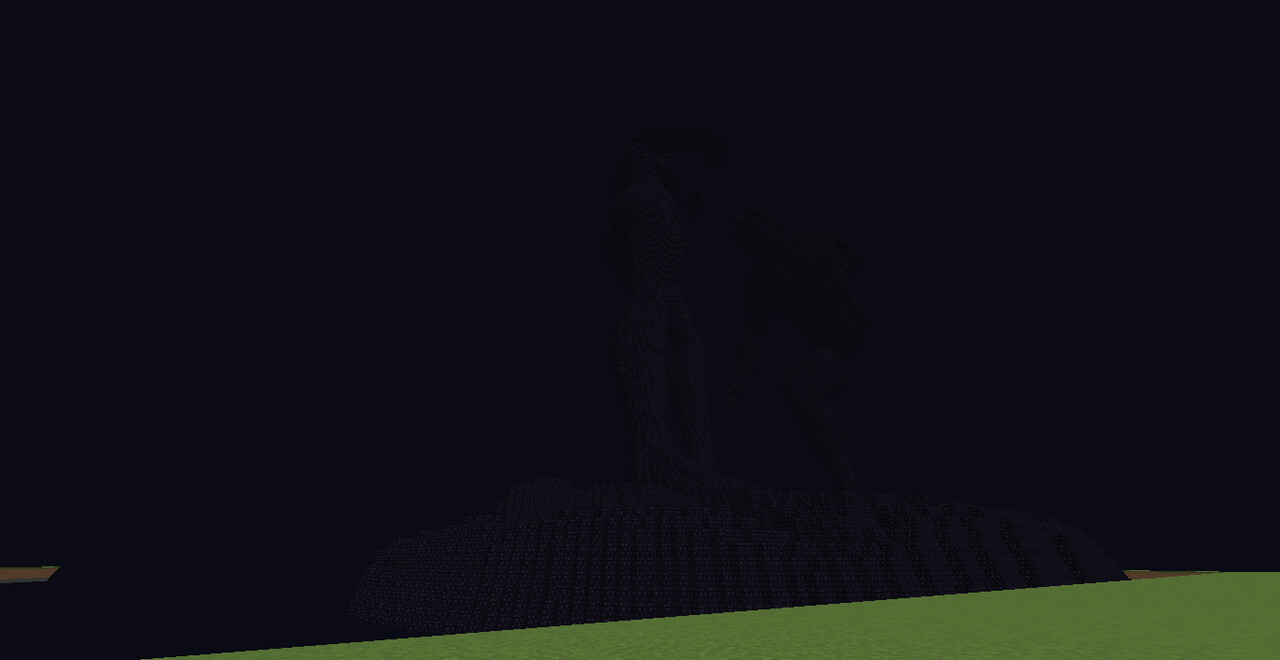 Female Titan from Attack on Titan Minecraft Map