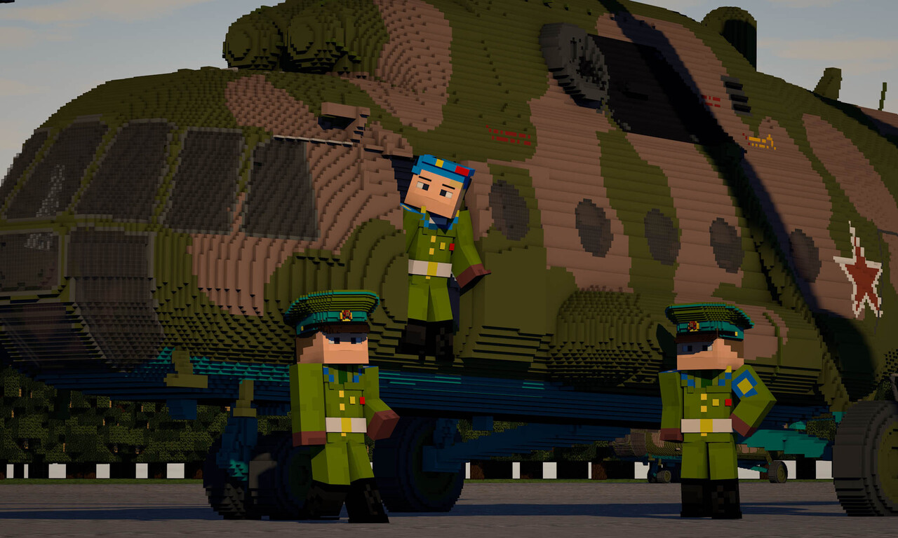 Army of the Soviet Union 1988 / Soviet military uniforms Minecraft Map