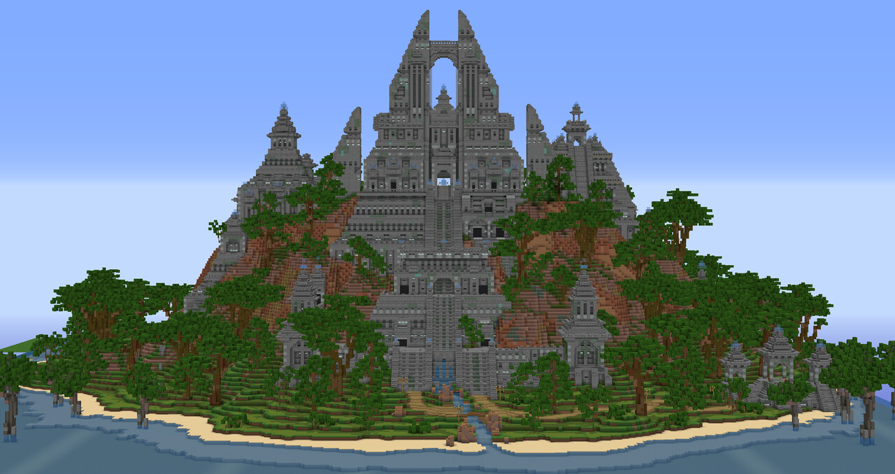 Maya temple Minecraft Map