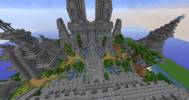 Maya temple Minecraft Map