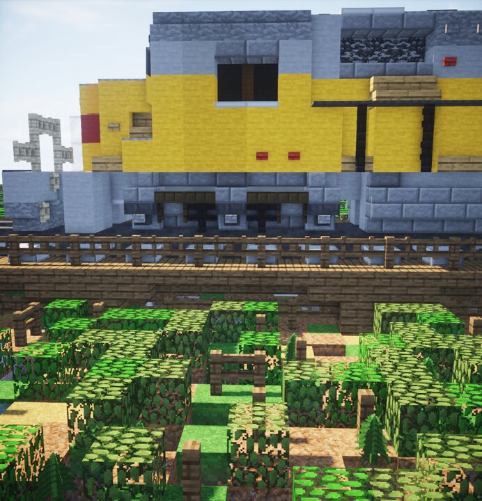 Union Pacific sd40-2 Minecraft Map