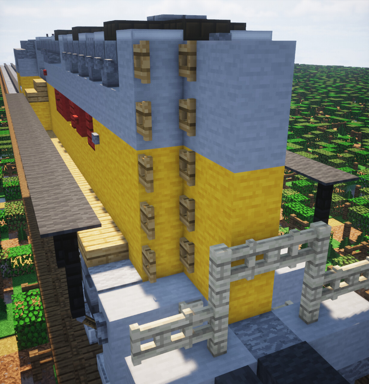 Union Pacific sd40-2 Minecraft Map
