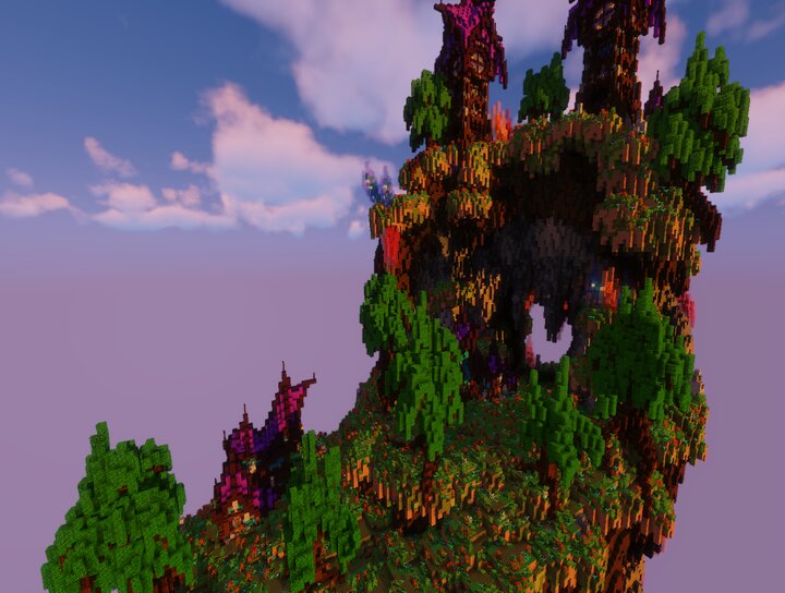 Crystalized Elements - A Floating Island Minecraft Map