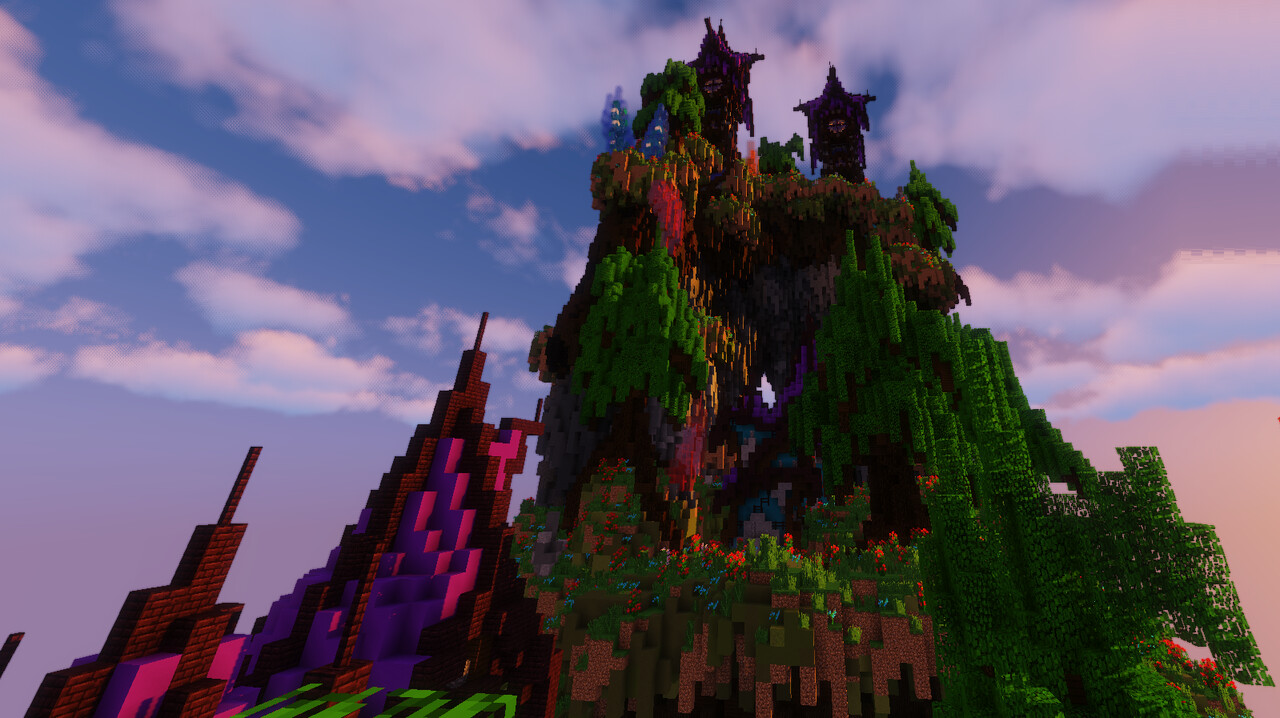 Crystalized Elements - A Floating Island Minecraft Map