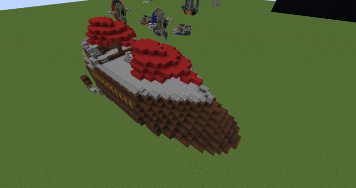 Jabba's Sail barge | Minecraft 1.12.2 [DOWNLOAD] Minecraft Map