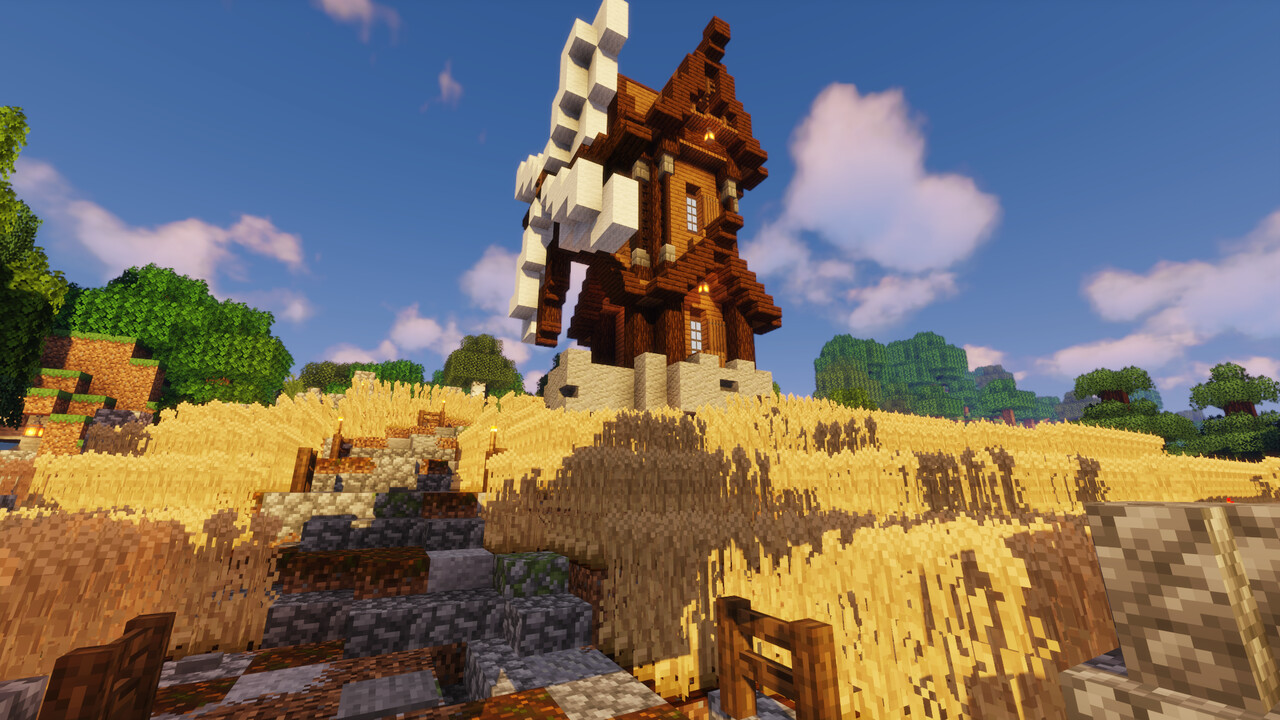 Spruce Village - Transformation Minecraft Map