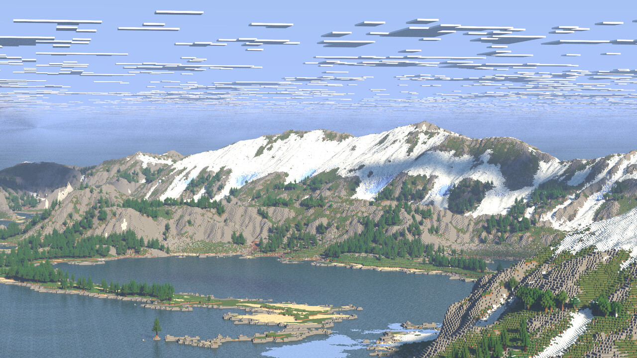 🌍 Worcoast - a custom realistic forest and mountain terrain [4K, JAVA ...