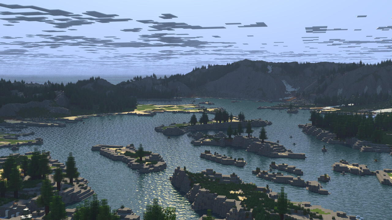 🌍 Worcoast - a custom realistic forest and mountain terrain [4K, JAVA ...