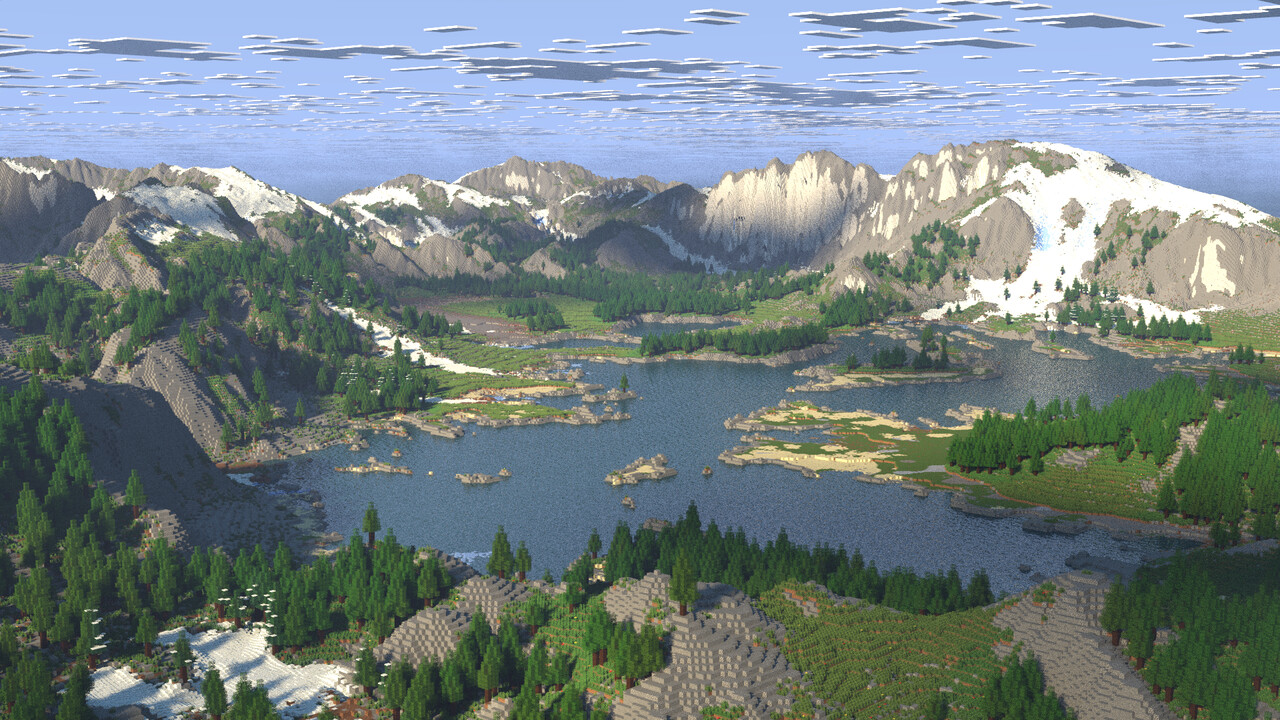 🌍 Worcoast - a custom realistic forest and mountain terrain [4K, JAVA ...