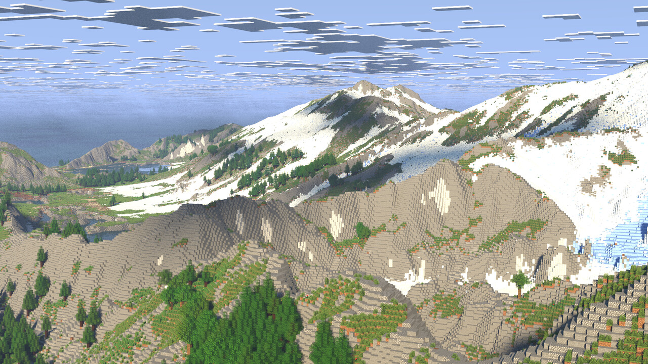 🌍 Worcoast - a custom realistic forest and mountain terrain [4K, JAVA ...