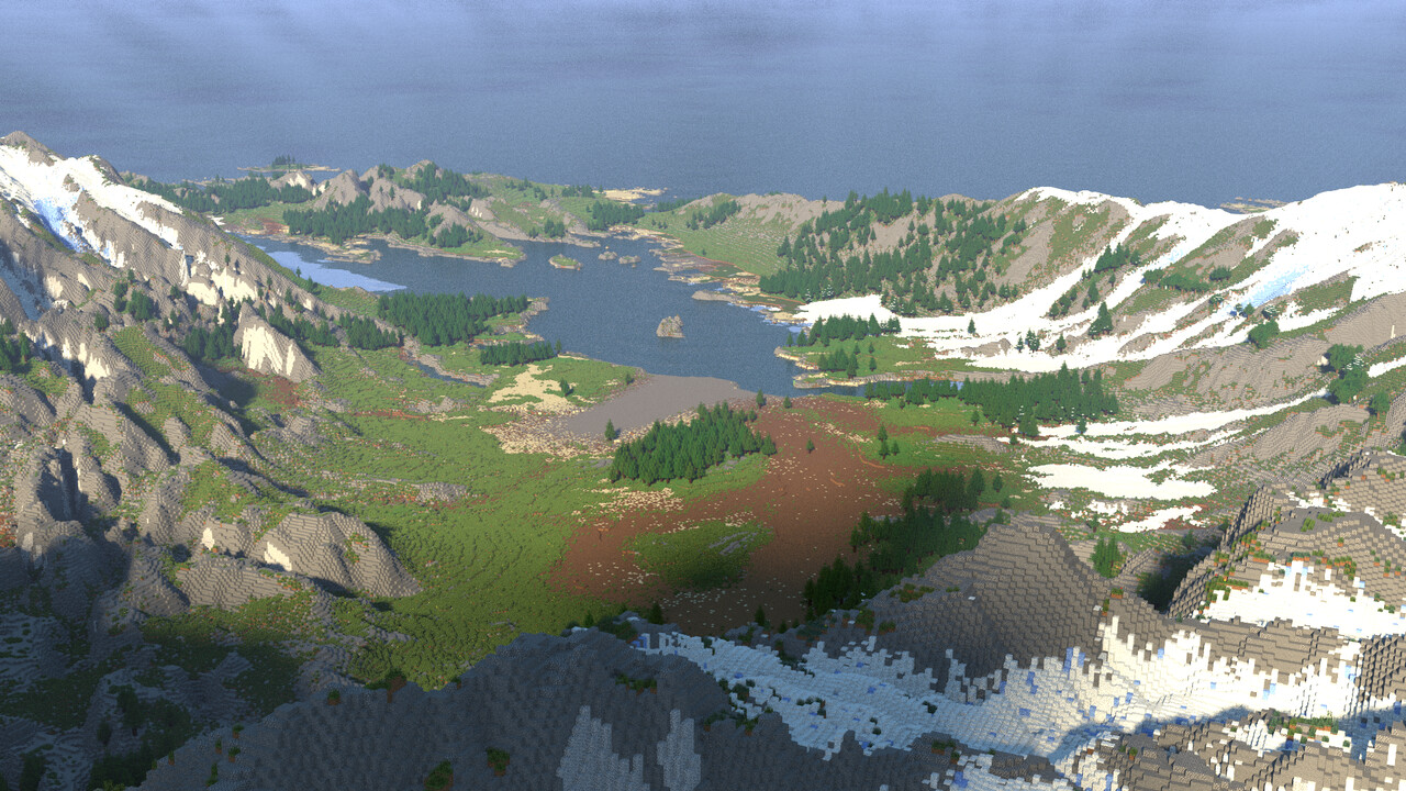 🌍 Worcoast - a custom realistic forest and mountain terrain [4K, JAVA ...