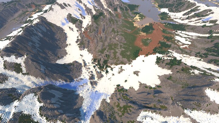 🌍 Worcoast - a custom realistic forest and mountain terrain [4K, JAVA ...