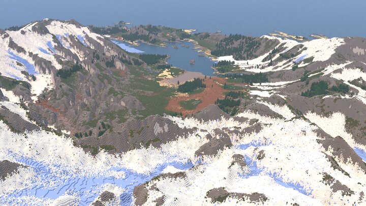 🌍 Worcoast - a custom realistic forest and mountain terrain [4K, JAVA ...