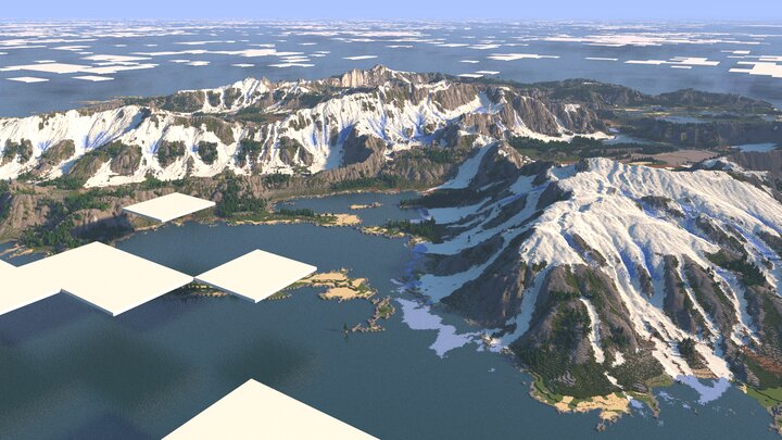 🌍 Worcoast - a custom realistic forest and mountain terrain [4K, JAVA ...