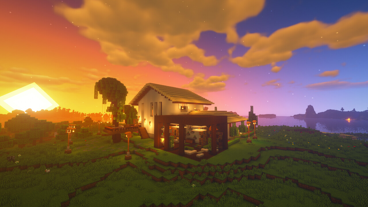 Cottage Modern｜Casa de campo moderna Minecraft Map