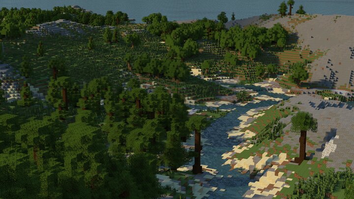 Advent Map [15] Zion [4k, Survival, Download: Java & Bedrock] Minecraft Map