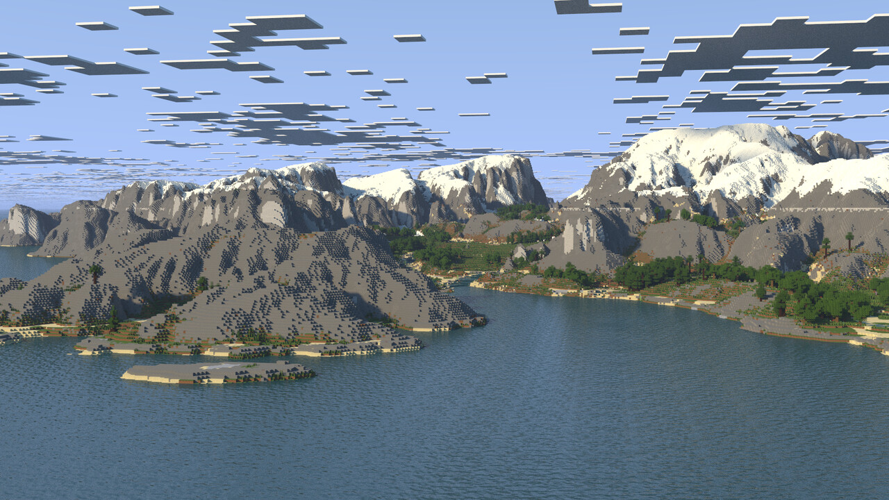 Advent Map [15] Zion [4k, Survival, Download: Java & Bedrock] Minecraft Map