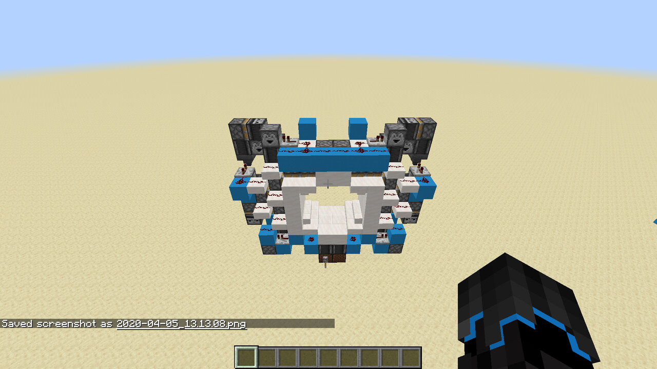 Silly 'circle' door Minecraft Map