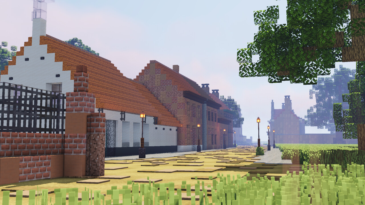 Flemish countryside village Minecraft Map