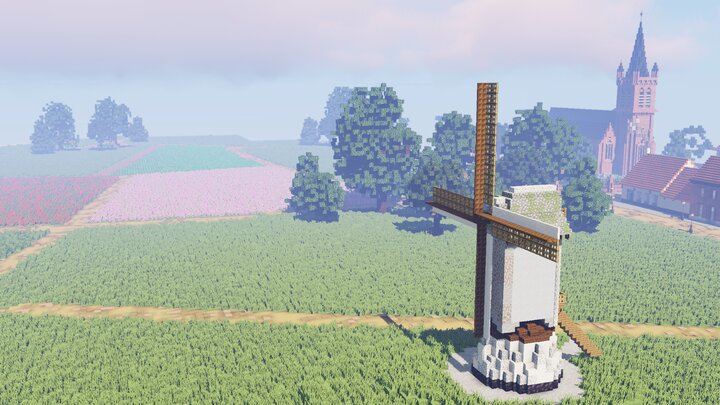 Flemish countryside village Minecraft Map