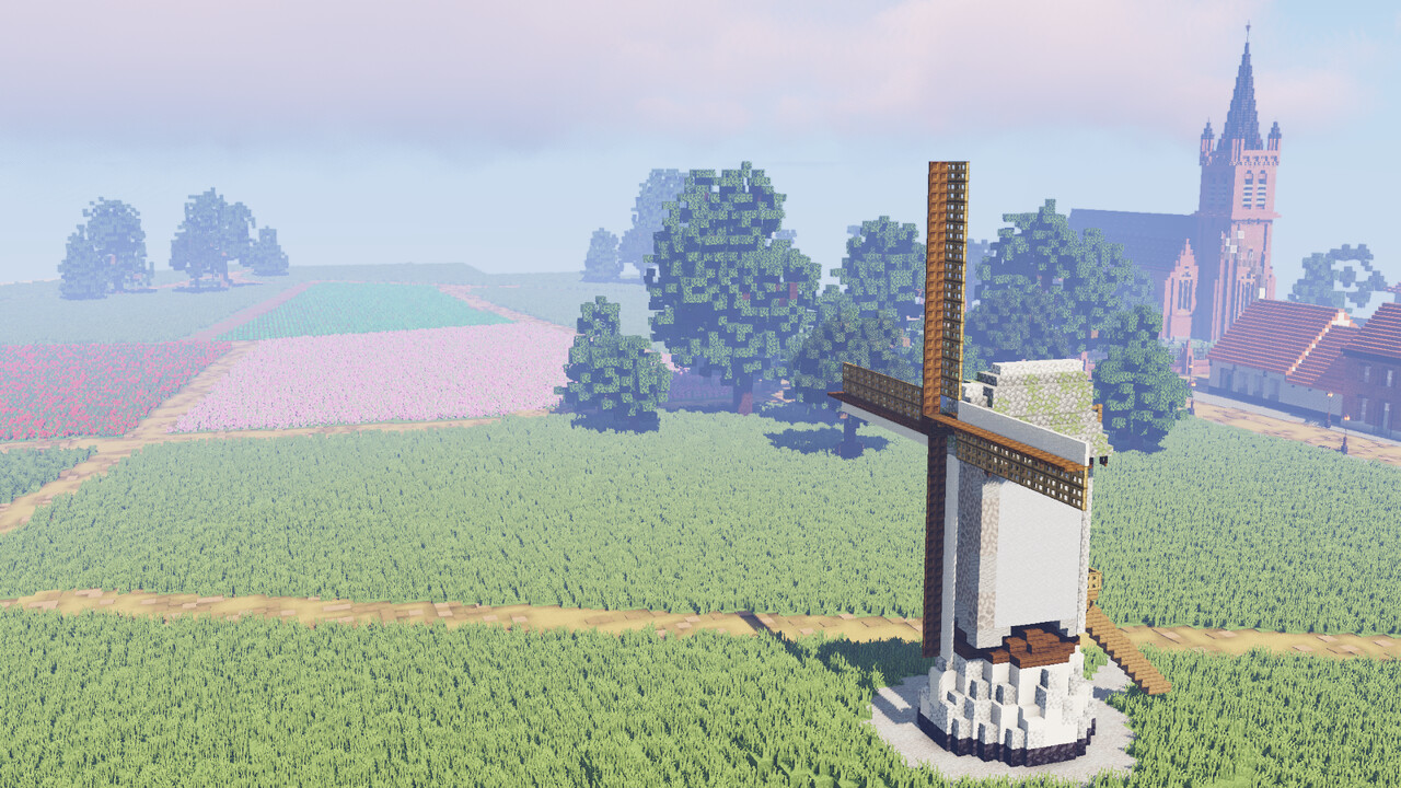 Flemish countryside village Minecraft Map