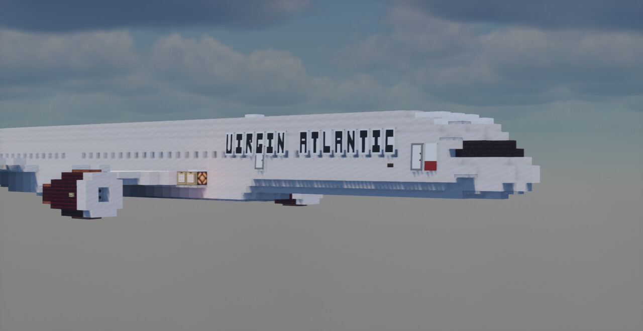a350-800.900.1000 livery [1:1] Minecraft Map