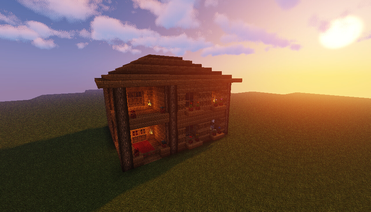 Small wooden house Minecraft Map