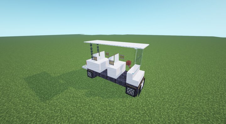 Golf cart Minecraft Map