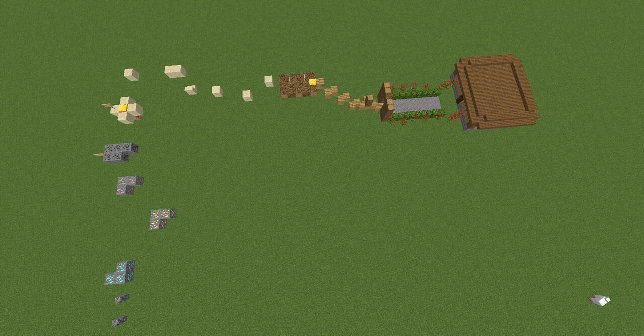 25 stages of Parkour Minecraft Map