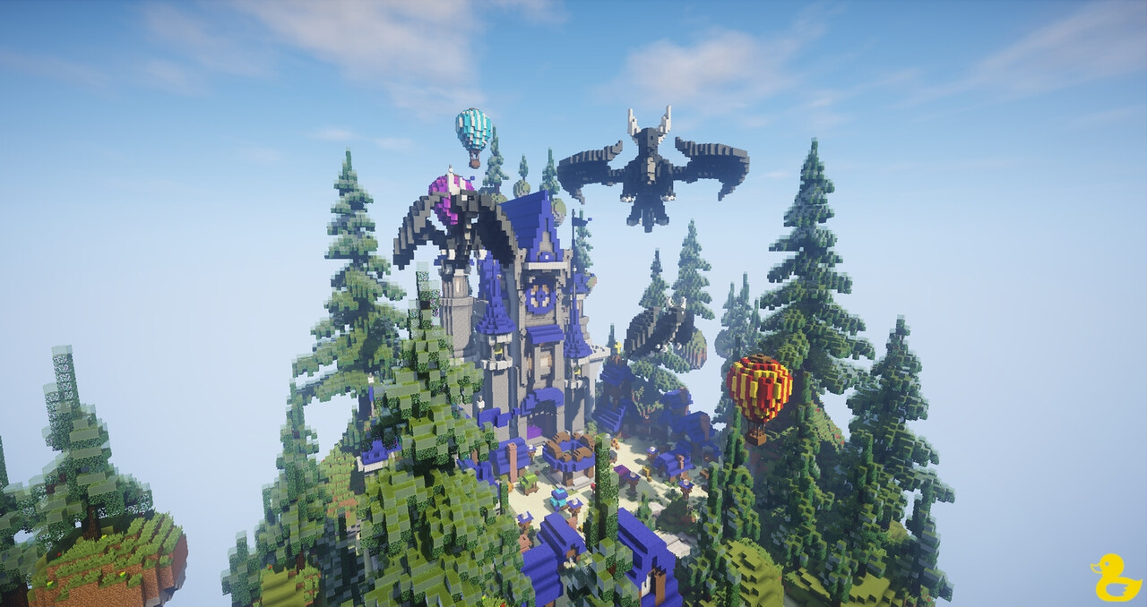 Grand Castle Spawn Minecraft Map