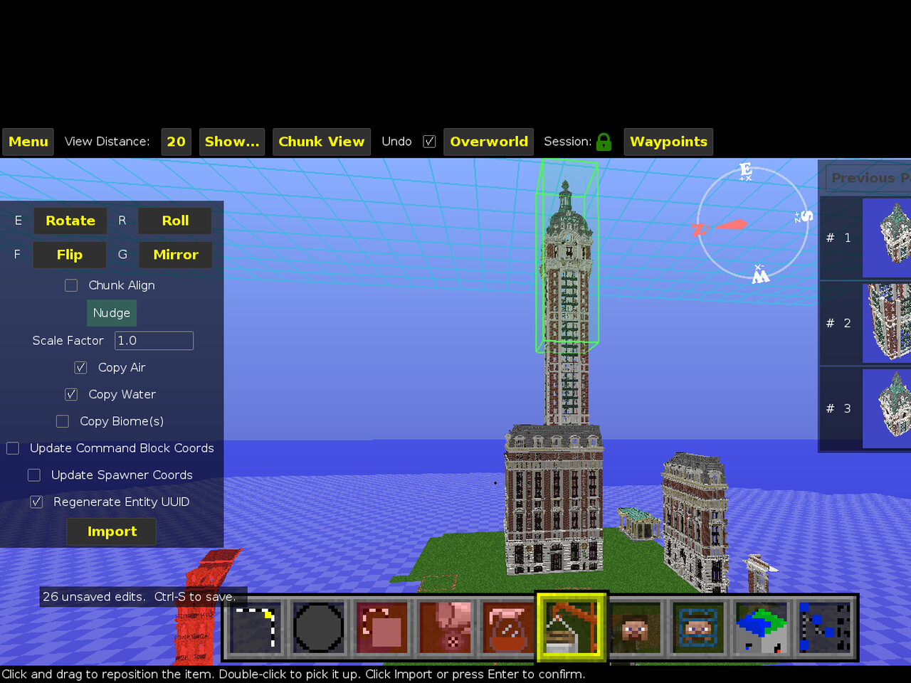 Singer Building (skyscraper version) Minecraft Map