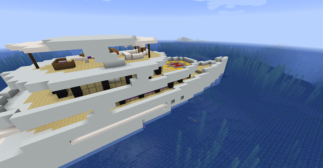 The LEGENDARY - Modern Yacht Minecraft Map