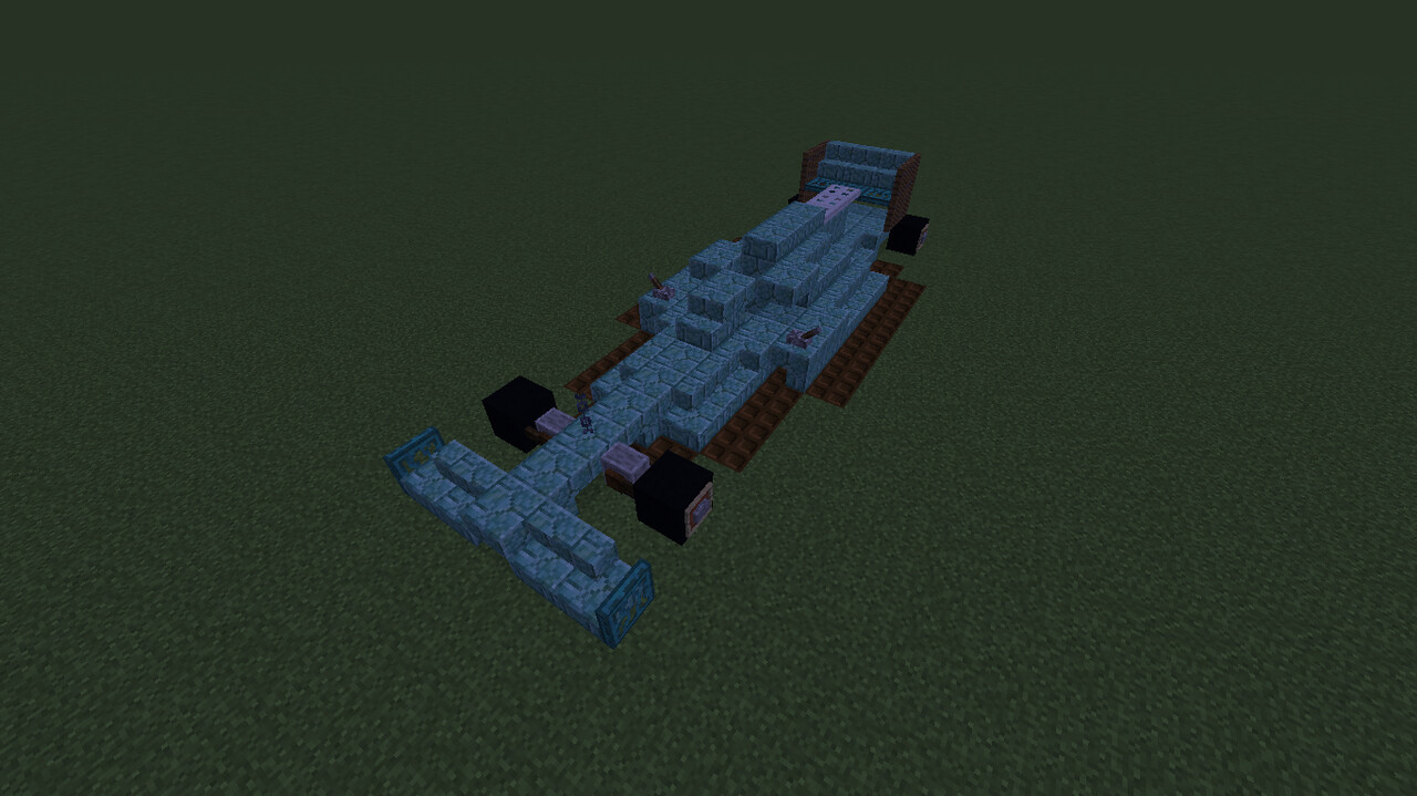 Formula one car 2 Minecraft Map
