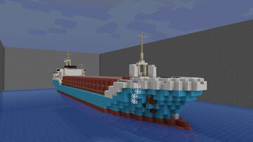 Cargoship Minecraft Maps with Downloadable Schematic