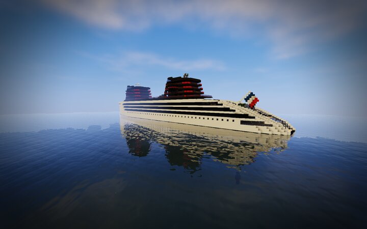 Paquebot FRANCE 2 Minecraft Map