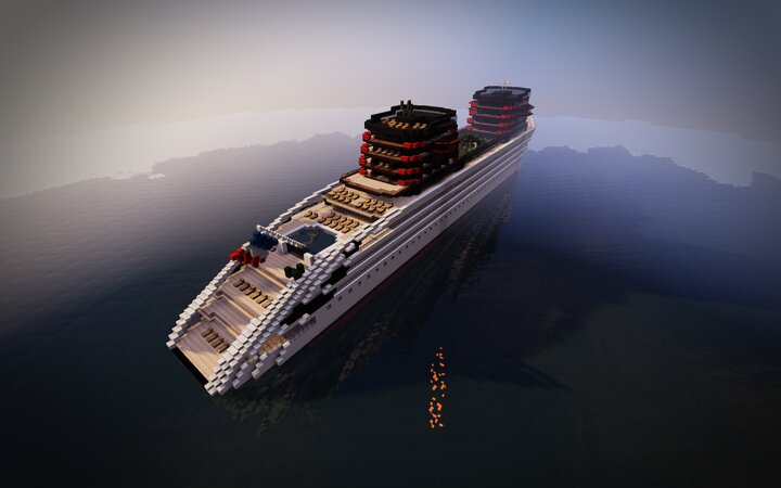 Paquebot FRANCE 2 Minecraft Map