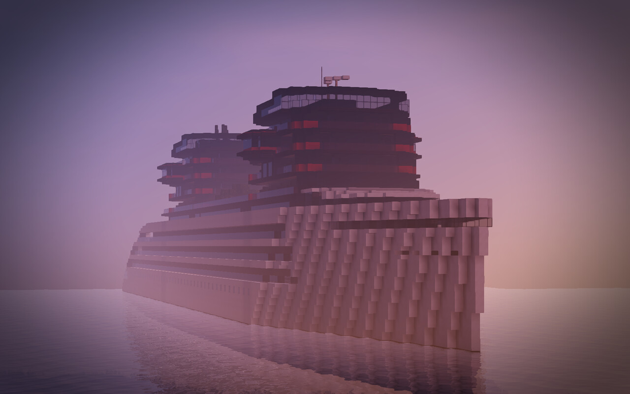 Paquebot FRANCE 2 Minecraft Map