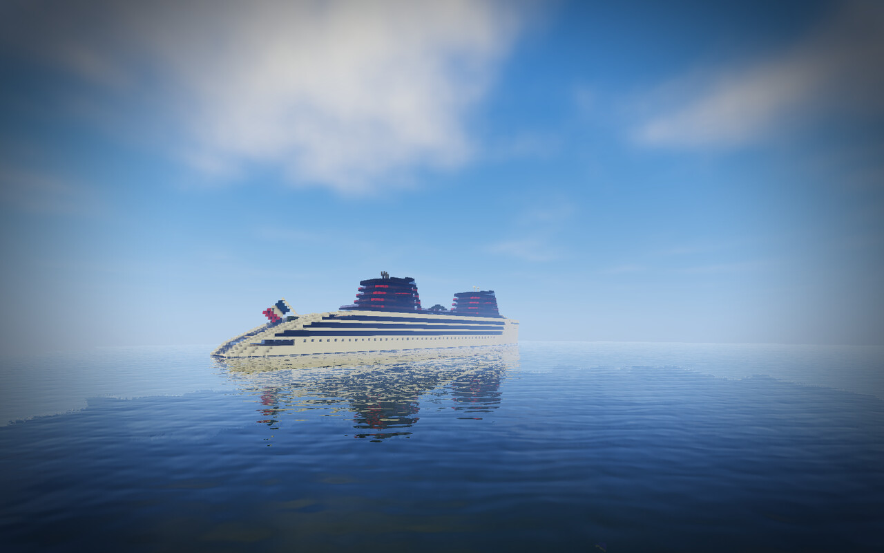 Paquebot FRANCE 2 Minecraft Map