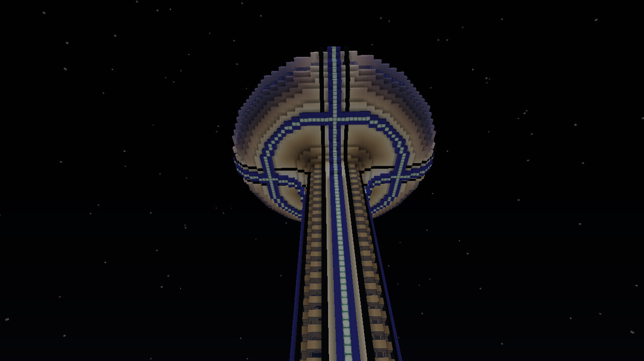 Space Needle Minecraft Map