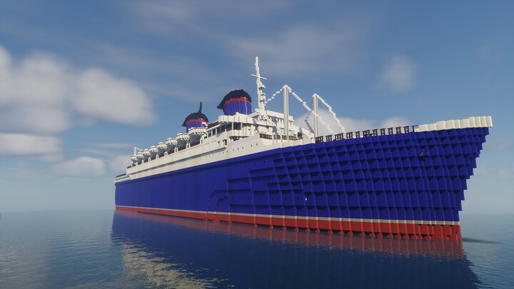 Ss America (remastered) June 1978 Minecraft Map