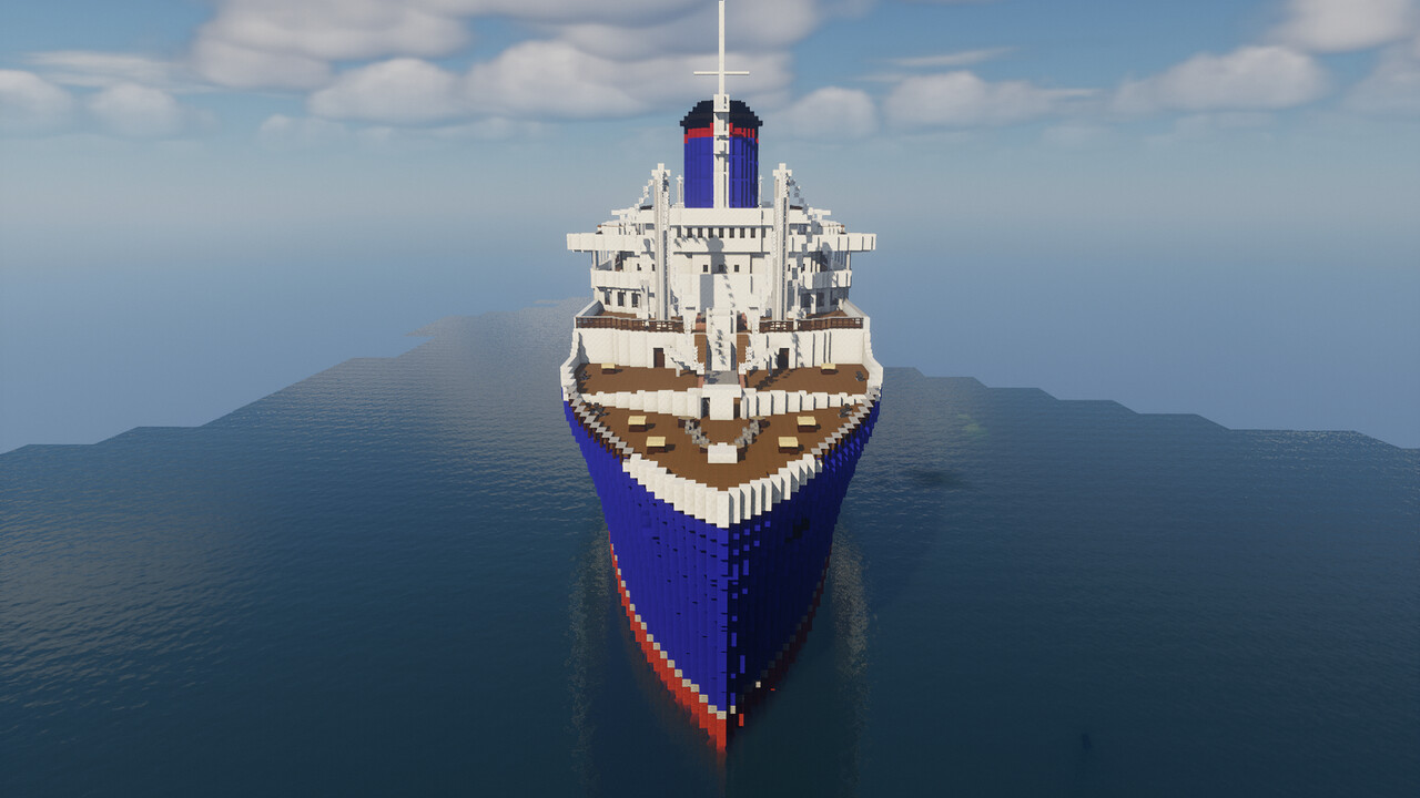 Ss America (remastered) June 1978 Minecraft Map