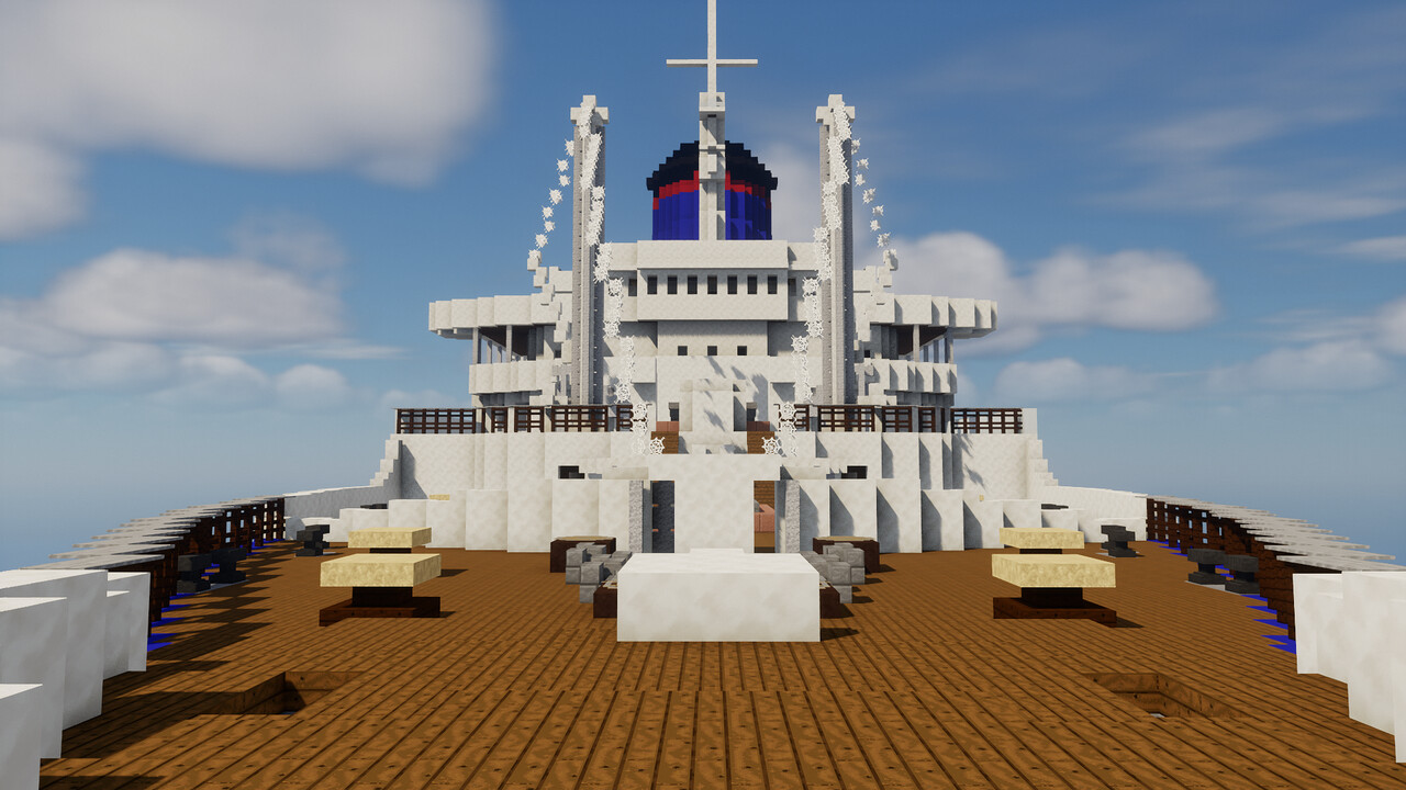 Ss America (remastered) June 1978 Minecraft Map