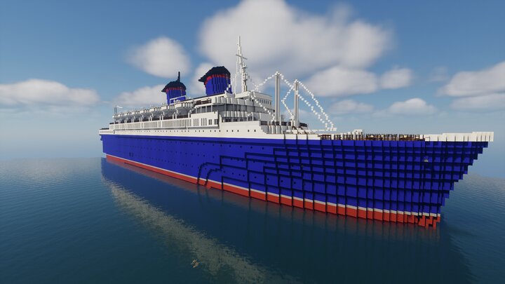Ss America (remastered) June 1978 Minecraft Map