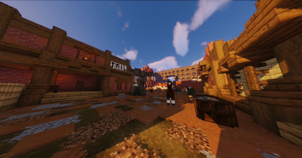 Wester Town Miencraft Map Minecraft Map